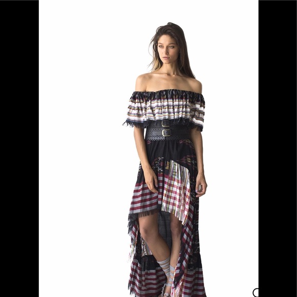 erica pena | Dresses | Erika Pena Ikat Flowing Long Dress | Poshmark